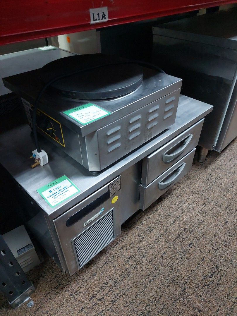 Fukushima Chef Base, 2 Drawer Counter Chiller, 900mm x 600mm x 550mmh ...