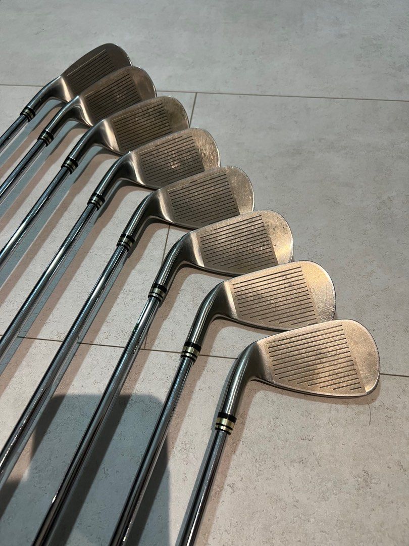 Full Set XXIO DST MP800 Golf Irons + Taylormade RBZ and PRGR Hybrid ...