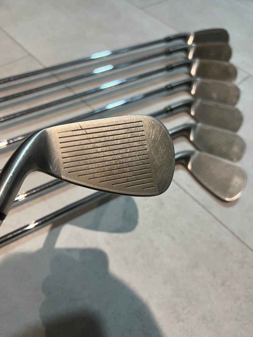 Full Set XXIO DST MP800 Golf Irons + Taylormade RBZ and PRGR Hybrid ...