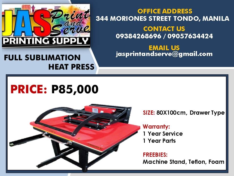 Full Sublimation Machine and Heat Press, Computers & Tech, Printers ...