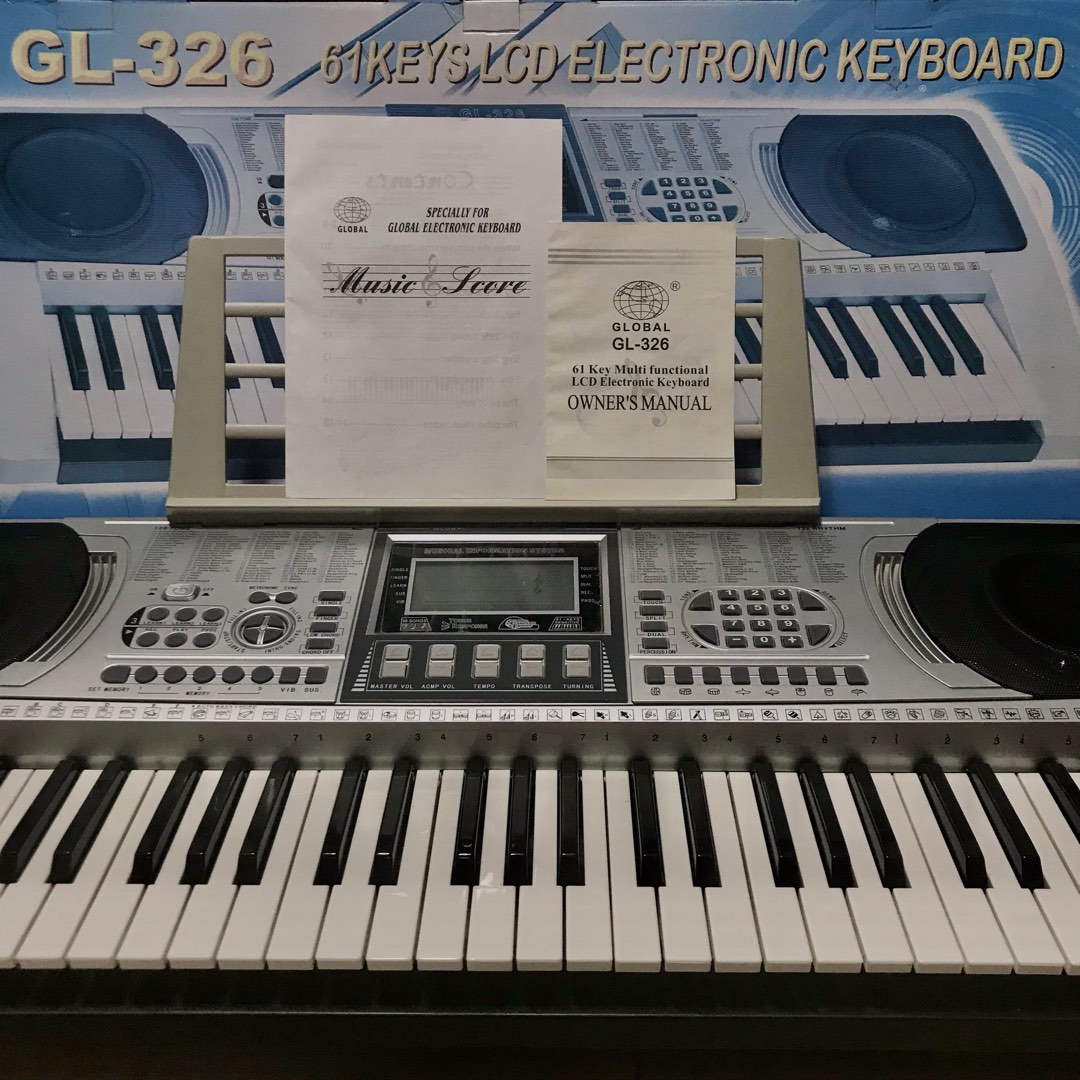 GL-326 Electronic Keyboard, Hobbies & Toys, Music & Media, Musical ...
