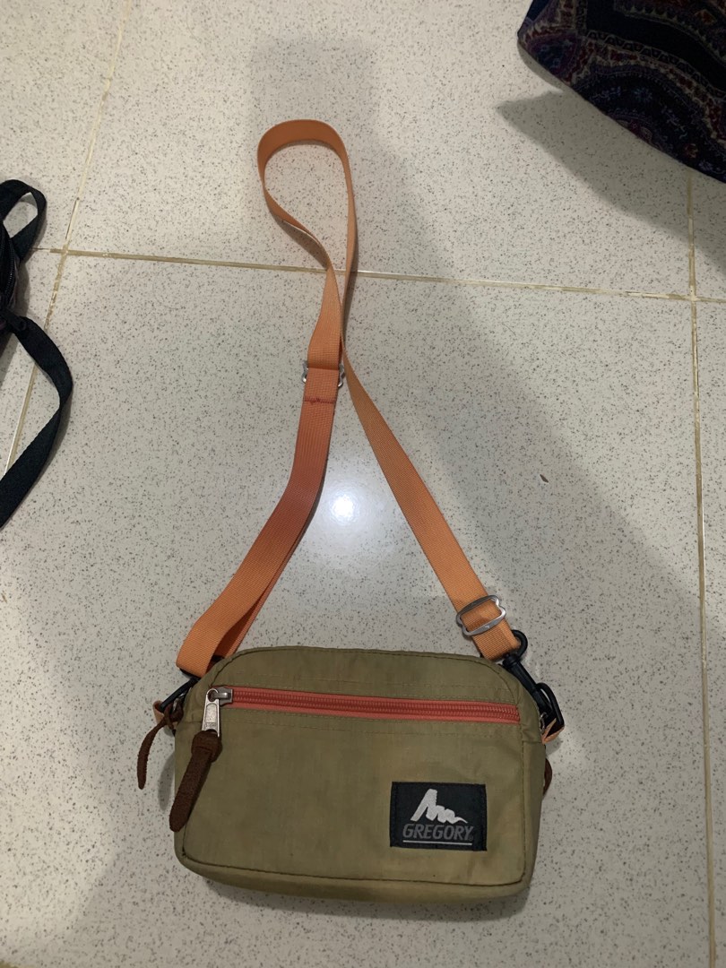 GREGORY SLING BAG SMALL, Men's Fashion, Bags, Sling Bags on Carousell