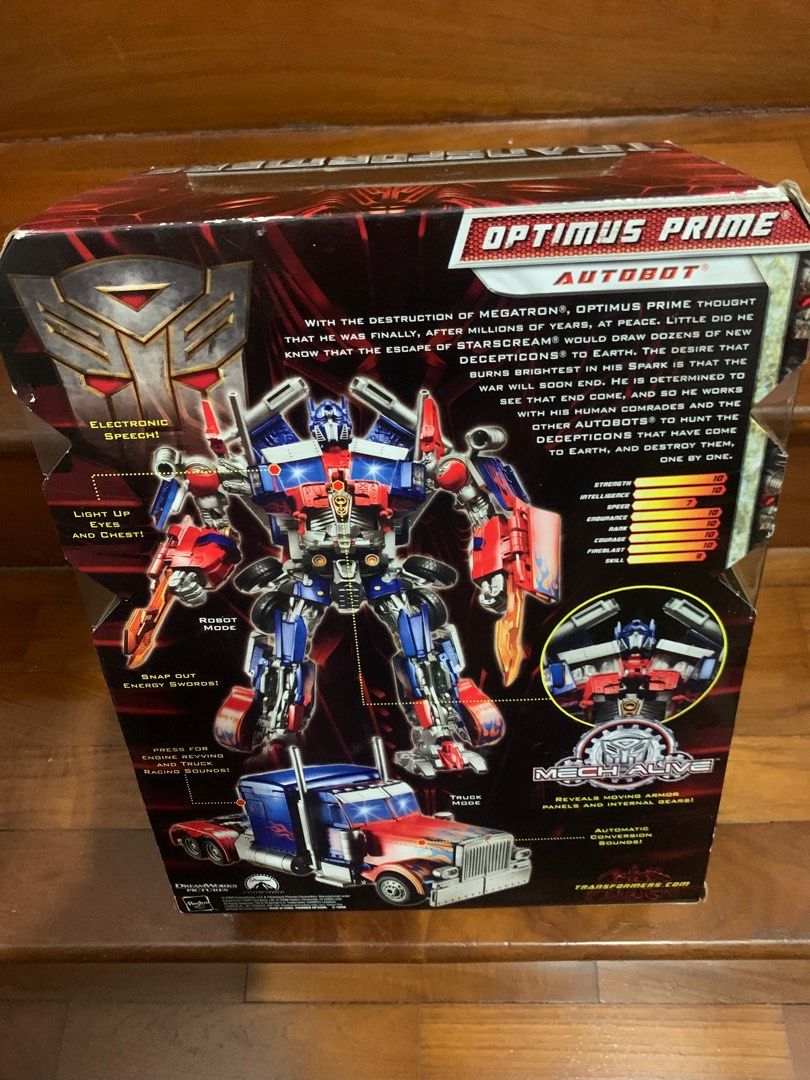 Hasbro Transformer Optimus Prime (class leader), Hobbies & Toys, Toys ...