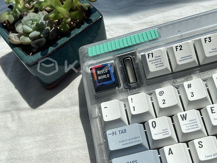 Hello World Programmer Keycaps PBT Cherry Profile 140 Keys with Numpad ...
