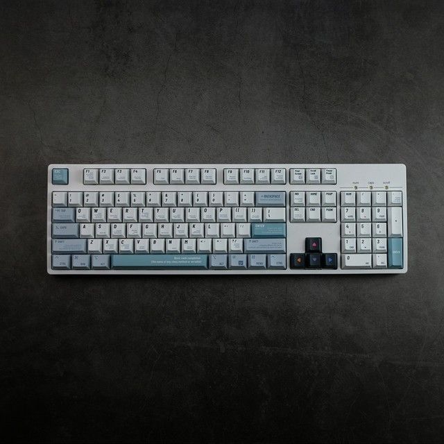 Hello World Programmer Keycaps PBT Cherry Profile 140 Keys with Numpad ...