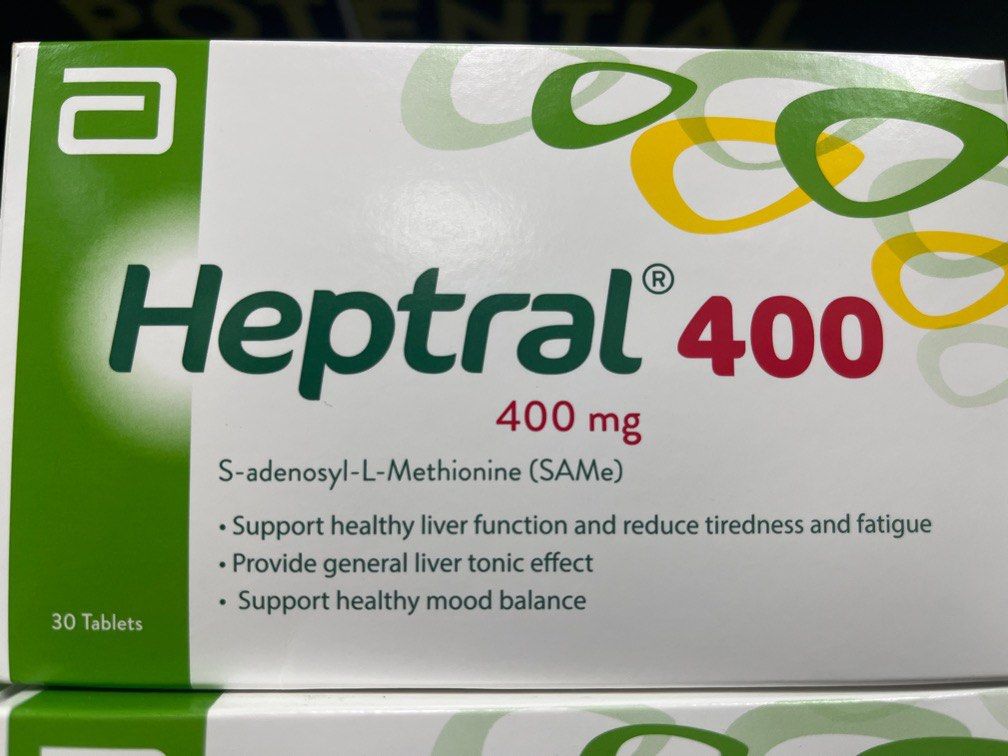 Heptral 400mg 30’s, Health & Nutrition, Health Supplements, Vitamins ...