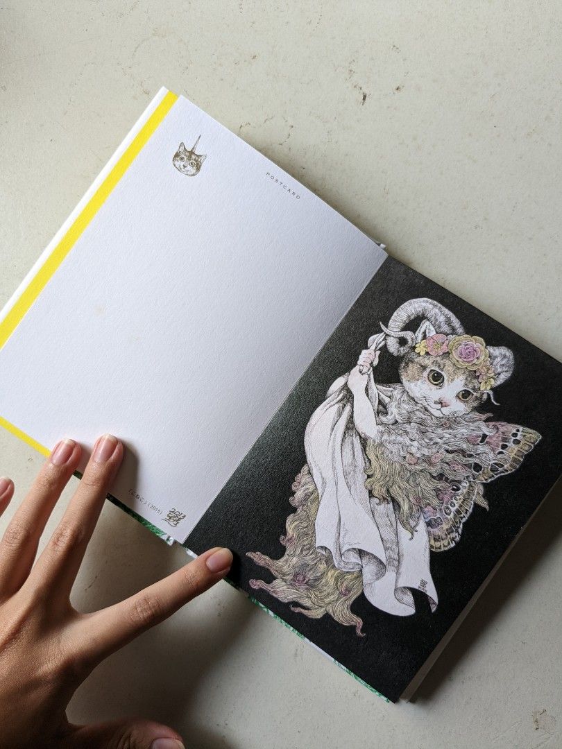 Higuchi Yuko Postcard Book (Cats), Hobbies & Toys, Stationery & Craft ...