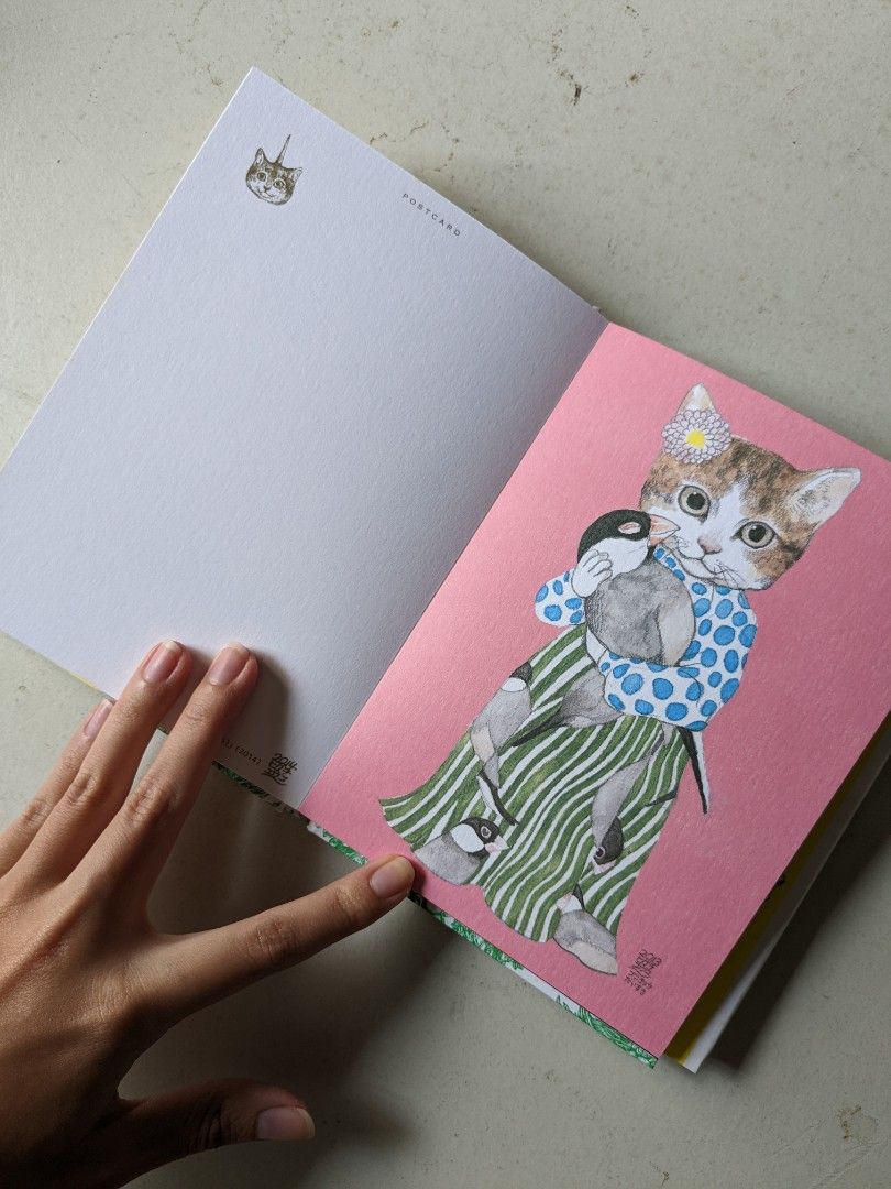 Higuchi Yuko Postcard Book (Cats), Hobbies & Toys, Stationery & Craft ...