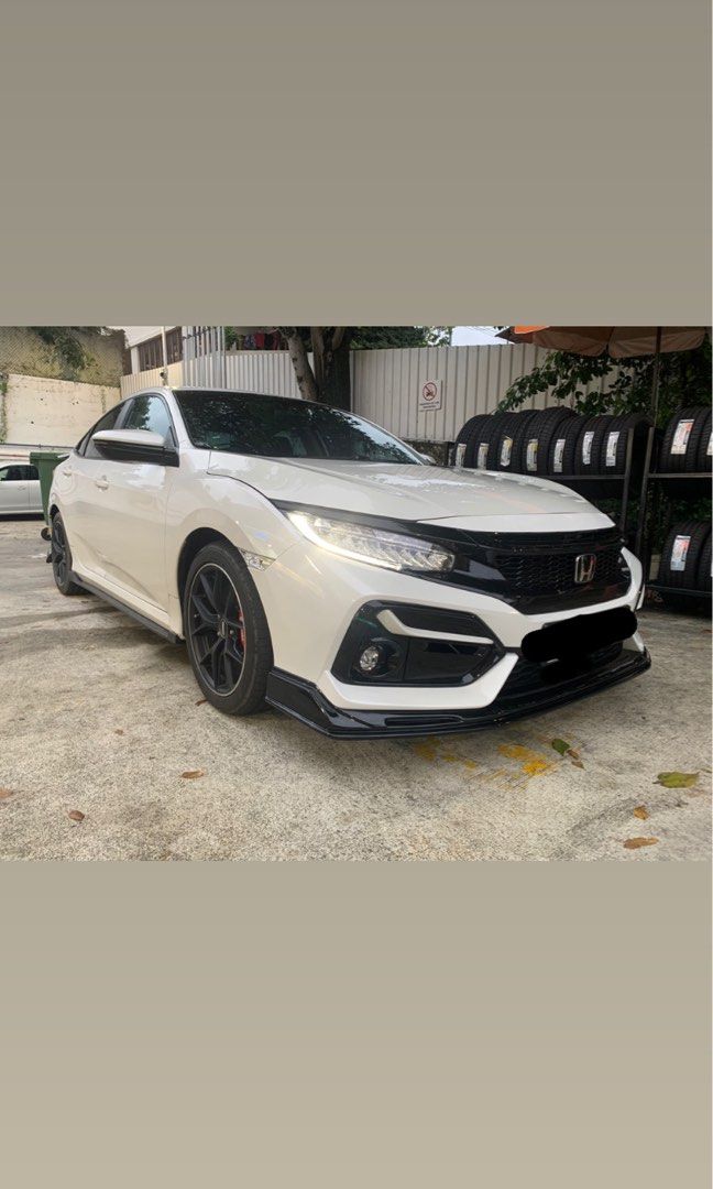 Honda Civic FC custom SI front lip / SI rear diffuser CIVICX 10th Gen ...