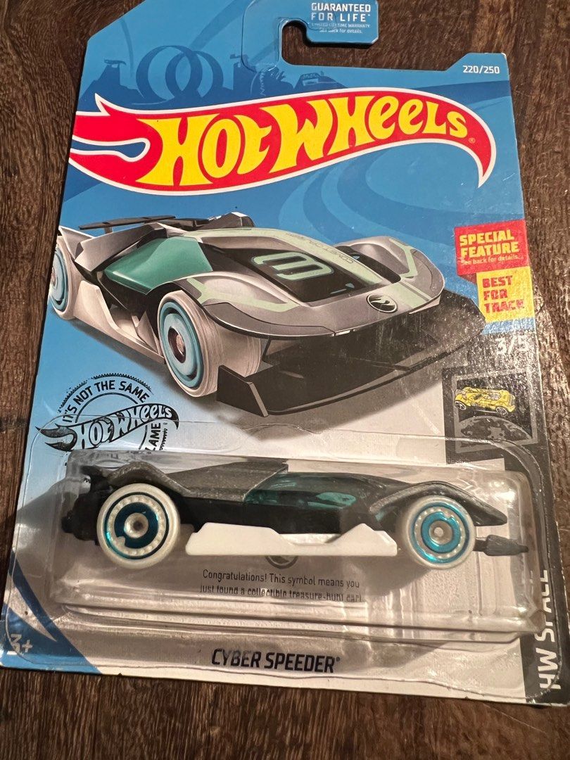 Hot Wheels Cyber Speeder Treasure Hunt, 興趣及遊戲, 收藏品及紀念品, 明星周邊 - Carousell