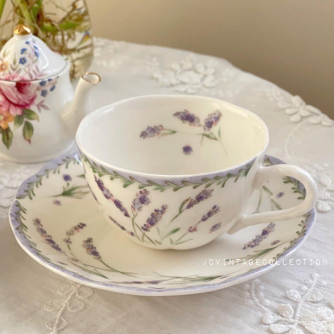 Hoya Japan Botanic Garden Tea Cup Set of 5, Furniture & Home Living ...