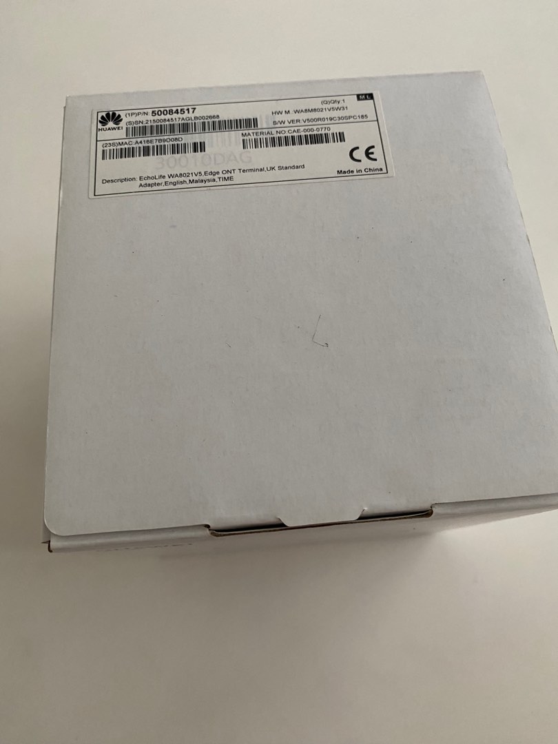 Huawei Edge ONT dual band router, Computers & Tech, Office & Business ...