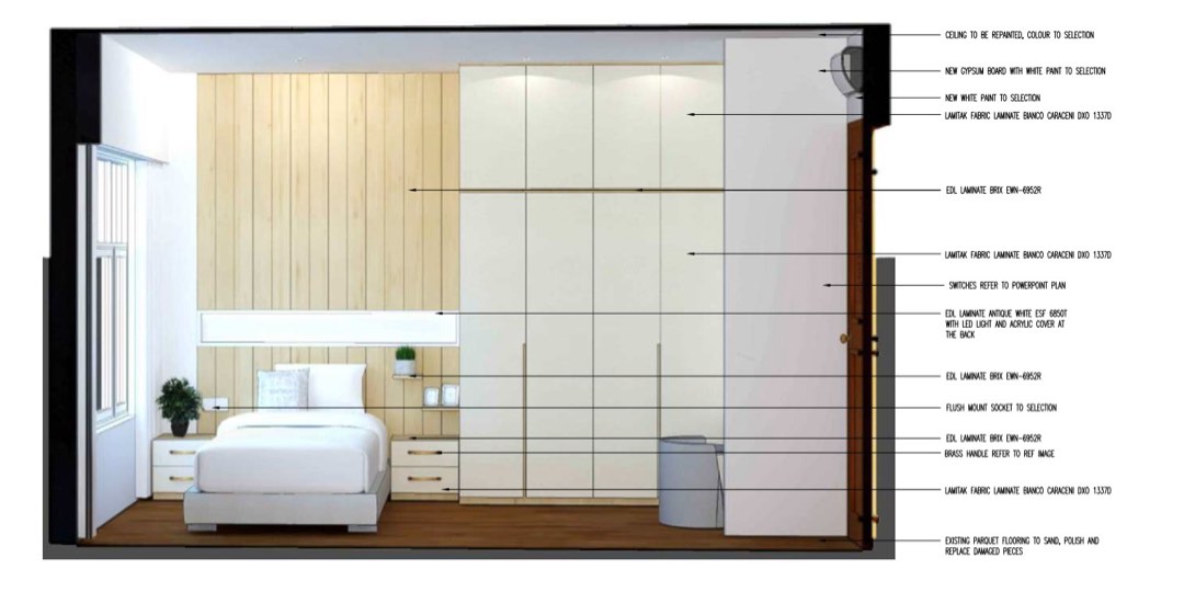 Interior design CAD, 3d render model for your HDB /house / commercial ...