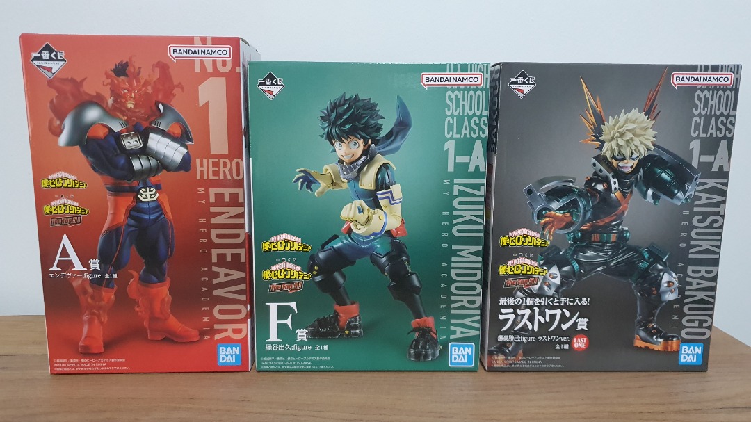Ichiban Kuji My Hero Academia The Top 5! Prize A No.1 Hero Endeavour ...