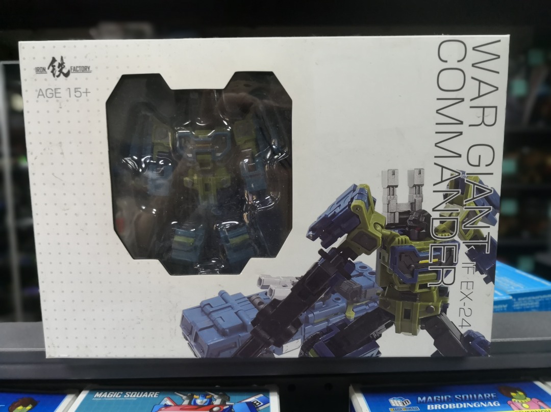 IF EX-24 War Giant Commander 鐵工廠, 興趣及遊戲, 玩具 & 遊戲類 - Carousell