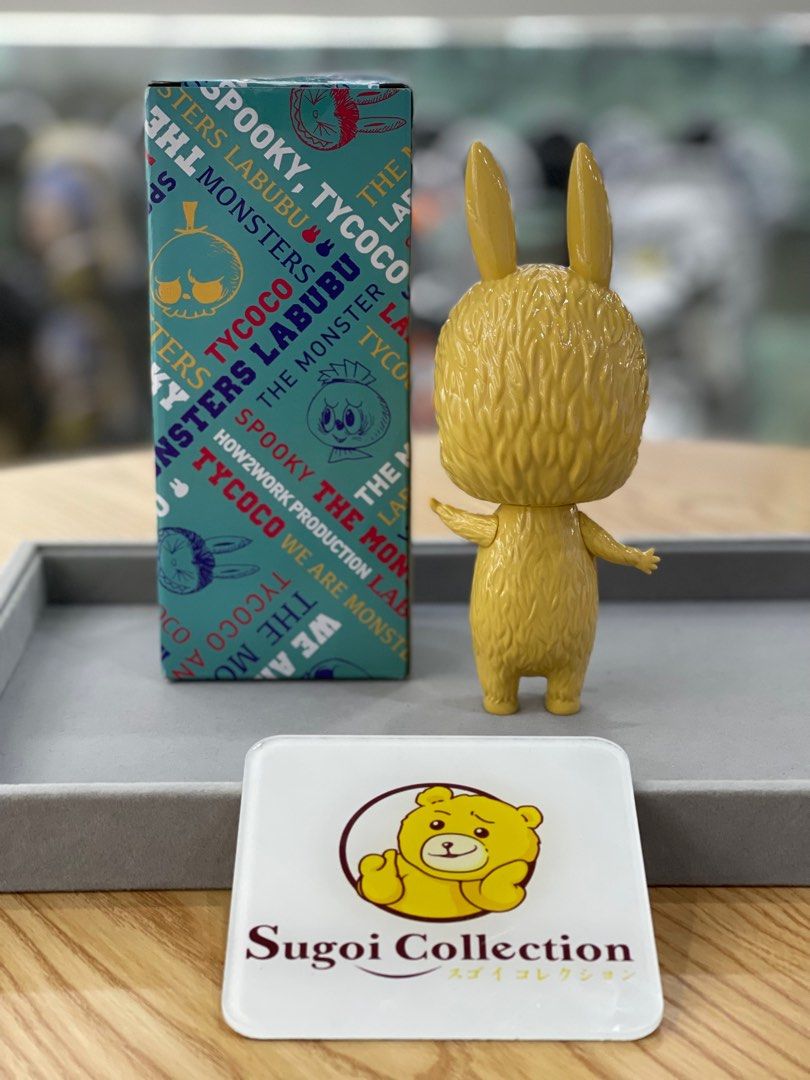 [In Stock] How2Work Labubu Yellow 18cm (Japan Wonder Festival 2023 ...