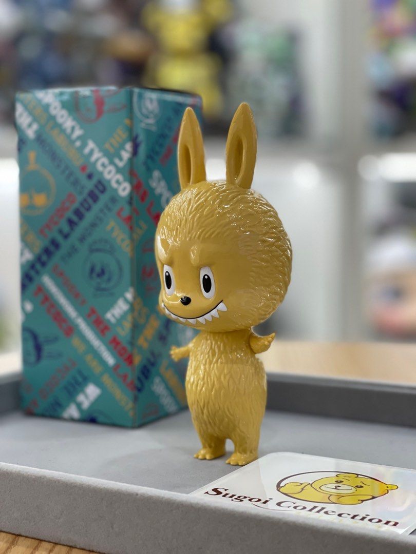 [In Stock] How2Work Labubu Yellow 18cm (Japan Wonder Festival 2023 ...