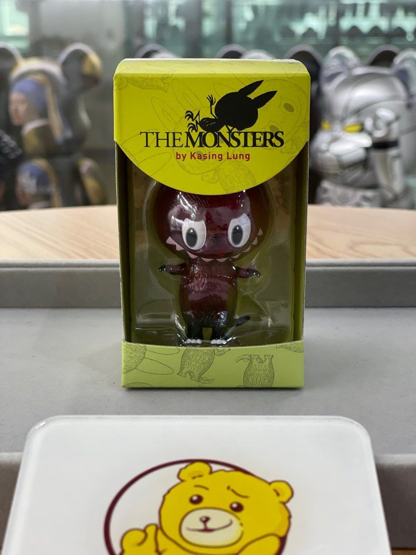 [In Stock] How2Work Labubu Labubu Zimomo Black Red Ver. 10cm (Japan ...