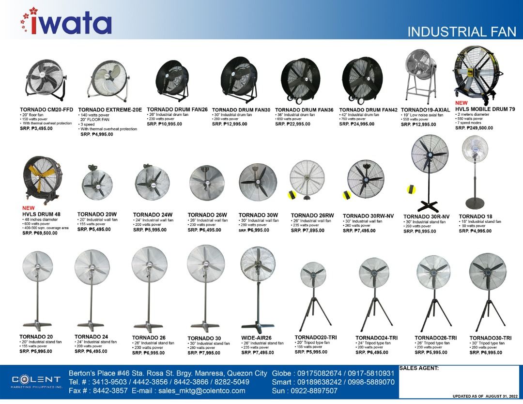 industrial fan, Furniture & Home Living, Lighting & Fans, Fans on Carousell