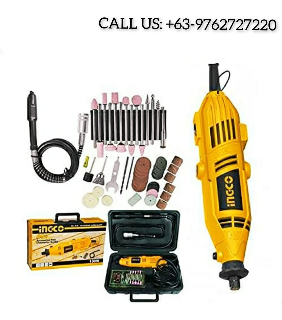 INGCO CORDLESS MINI GRINDER WITH CHARGER AND ACCESSORIES, Commercial ... INGCO CORDLESS MINI GRINDER WITH CHARGER AND ACCESSORIES, Commercial ...