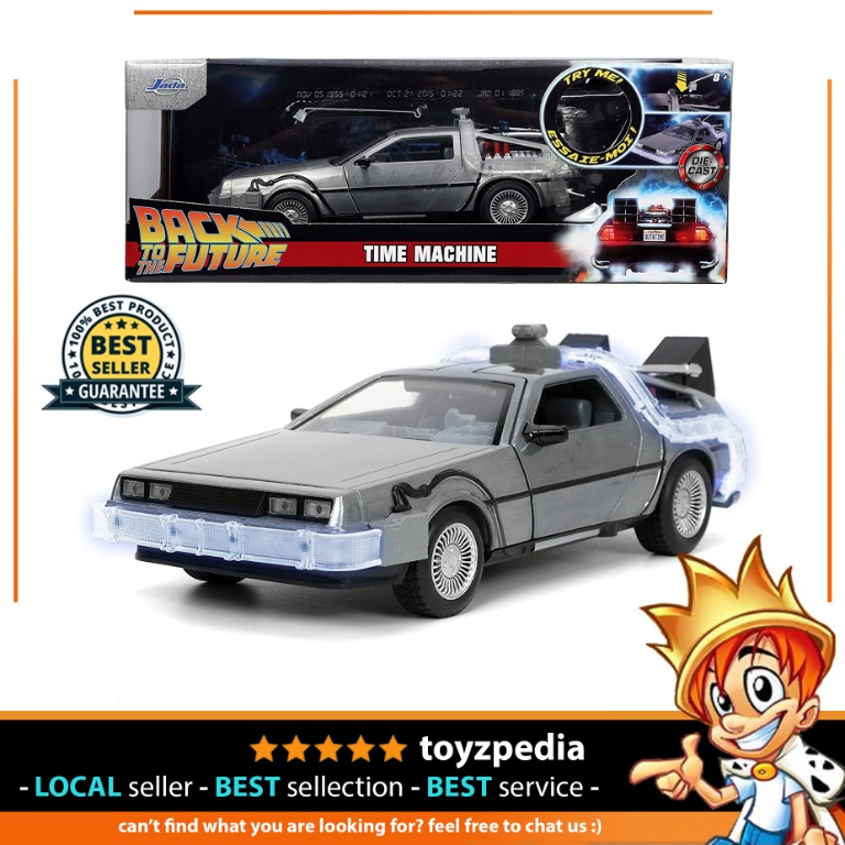 Jada Toys Back to The Future Part I 1:24 Time Machine Die-cast Car ...