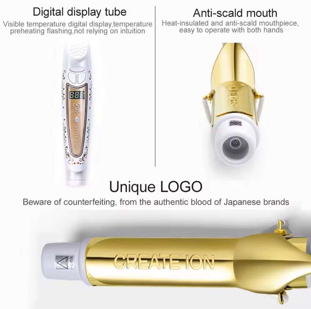 Japan Original CREATE ION GRACE CURL, Beauty & Personal Care, Hair on ...