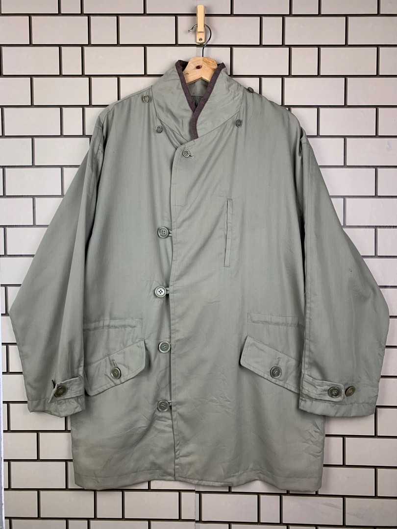 Japanese Brand Kansai Man Long Coat, Men's Fashion, Coats, Jackets and ...