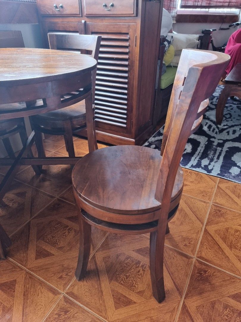 Jati Dining Table, Furniture & Home Living, Furniture, Tables & Sets on ...