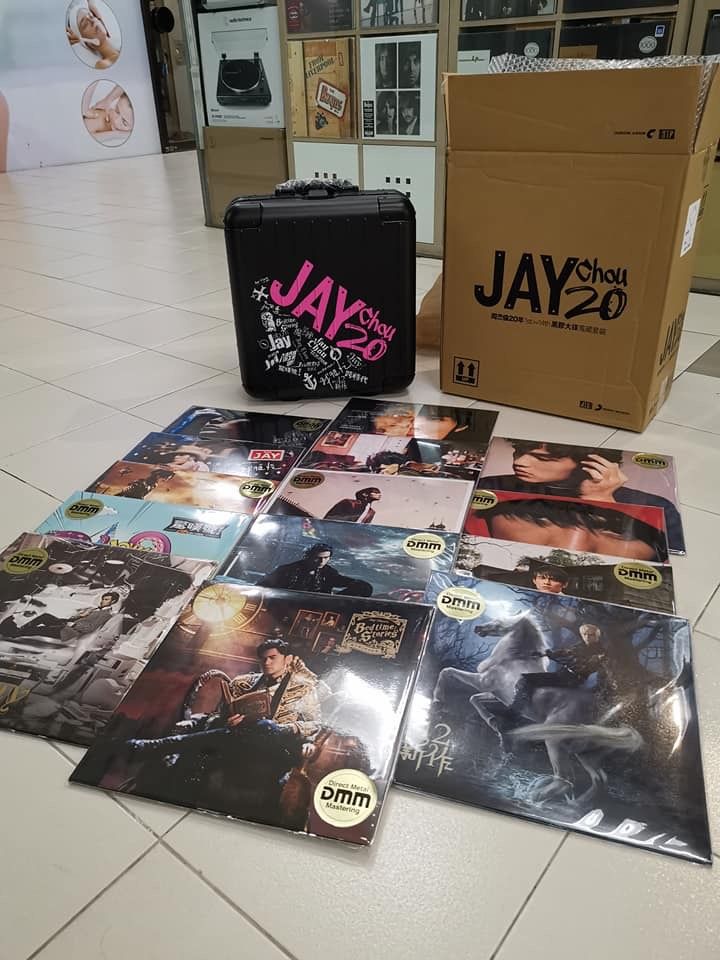 Jay Chou vinyl BOX SET (SUPER RARE), Hobbies & Toys, Music & Media ...