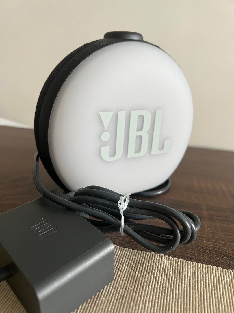 JBL Horizon 2 Bluetooth Clock and Radio Speaker with FM radio (Black ...