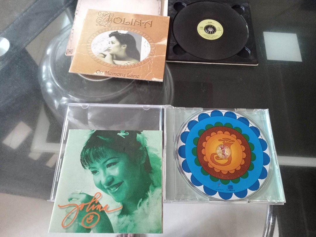 Jolina ST & On Memory Lane CDS Sold by Set, Hobbies & Toys, Music & Media, CDs & DVDs on Carousell