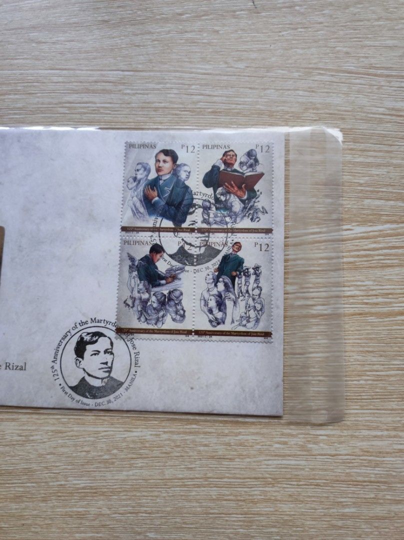 Jose Rizal Martyrdom with Jose Rizals calling card image, Hobbies ...