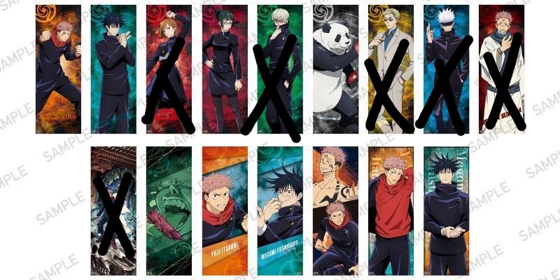 Jujutsu Kaisen JJK Character Poster Itadori Megumi Maki Panda, Hobbies ...