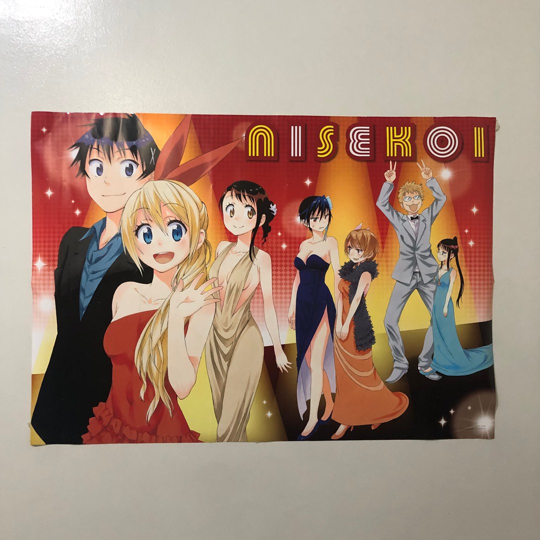 Jump Fiesta Official Nisekoi Poster on Carousell