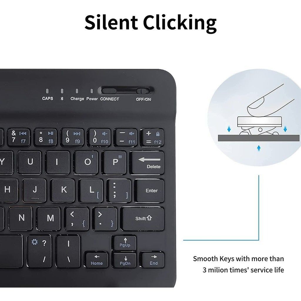 Kakusiga Portable Wireless Bluetooth Keyboard For Windows / Mac ...