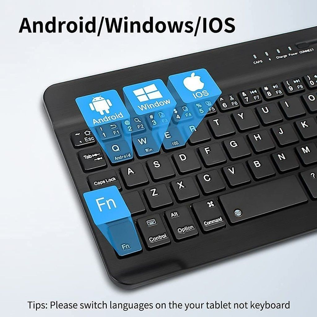 Kakusiga Portable Wireless Bluetooth Keyboard For Windows Mac