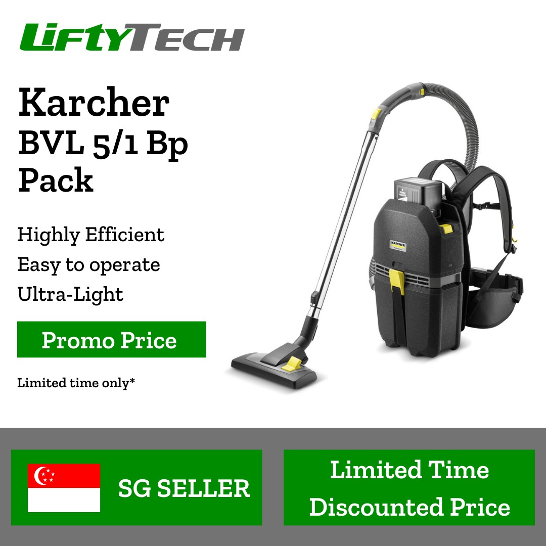 Karcher BVL 5/1 Bp Pack Vacuum cleaner - Industrial Cleaning Equipment ...