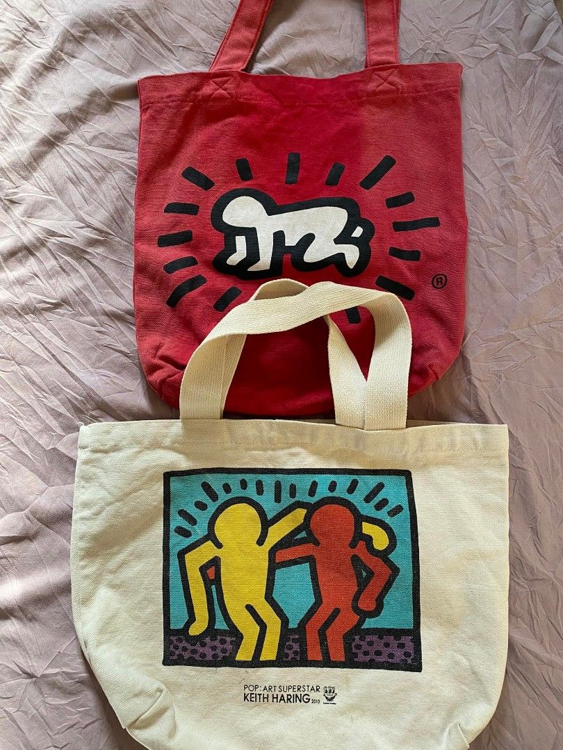 keith haring hand bag 2 for on Carousell