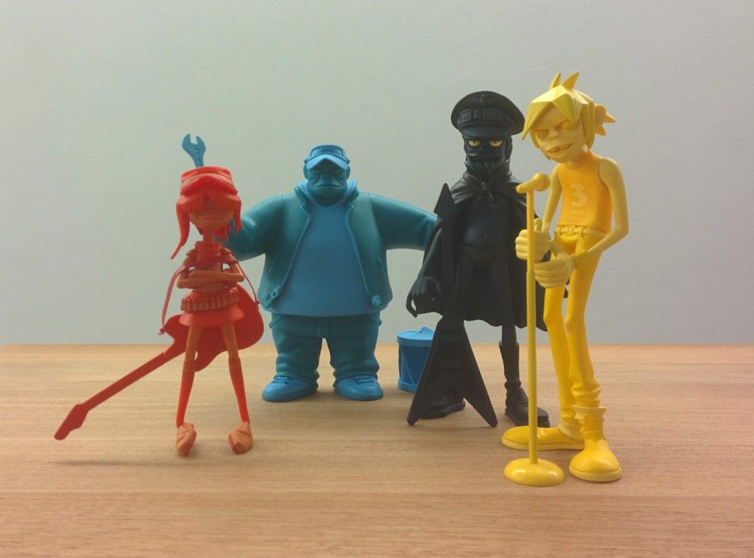 KidRobot Gorillaz Figures, Hobbies & Toys, Toys & Games on Carousell