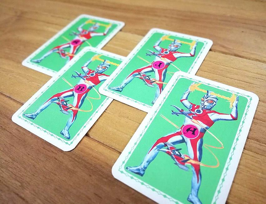 Koide Japan: Vintage ULTRAMAN ACE playing cards - 4 Aces set, Hobbies ...