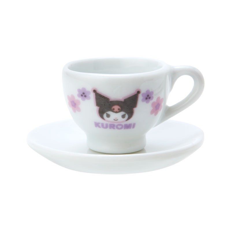Kuromi secret teapot, teacup and heart-shaped accessory case set, 興趣及遊戲 ...