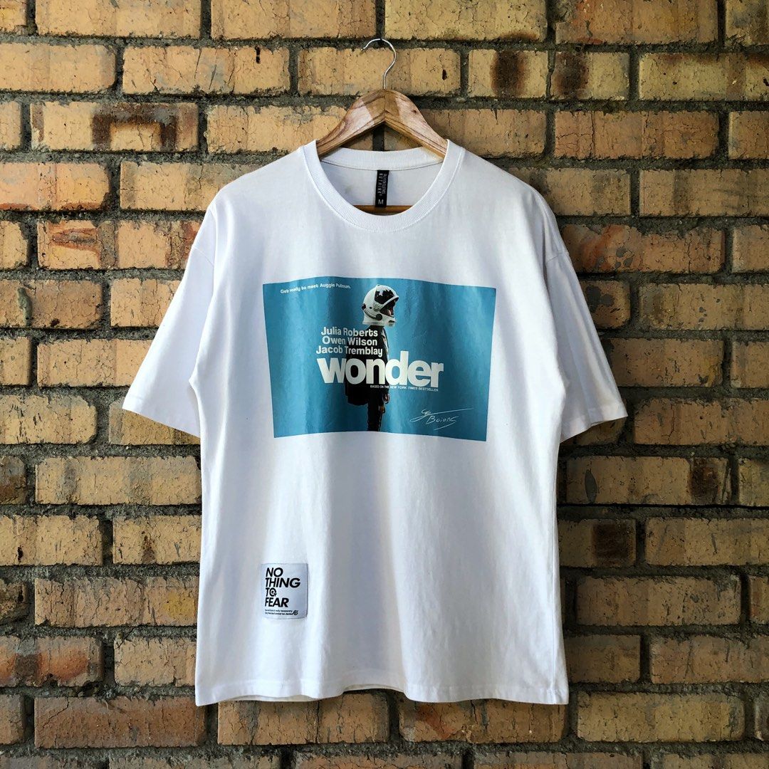 [L] Wonder Movie by Nuthink Japan, Men's Fashion, Tops & Sets, Tshirts ...