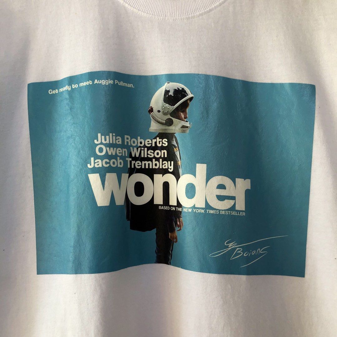 [L] Wonder Movie by Nuthink Japan, Men's Fashion, Tops & Sets, Tshirts ...