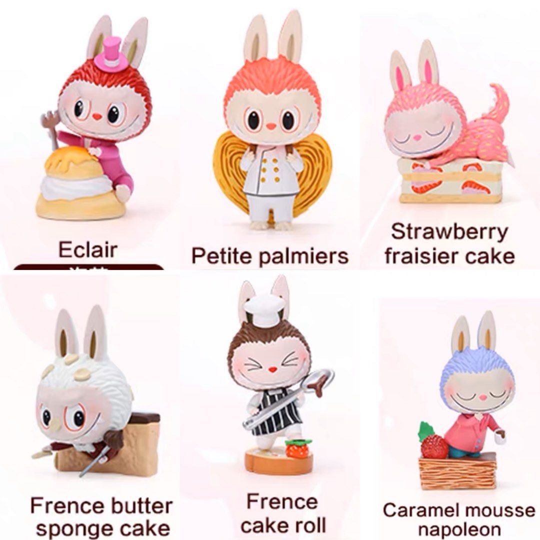 LABUBU THE MONSTERS PATISSERIE POPMART / FULL SET / SINGLE BLIND BOX ...