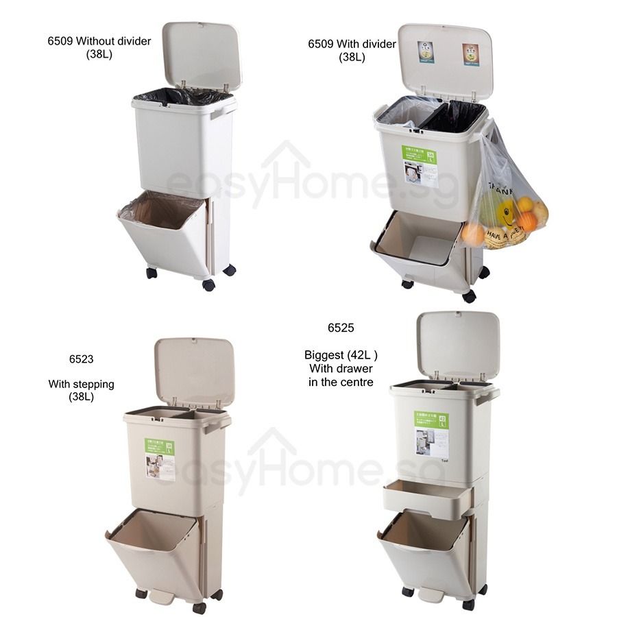 Large Rubbish Bin / Waste bin dustbin Trash Bins Garbage Recycling Bin ...