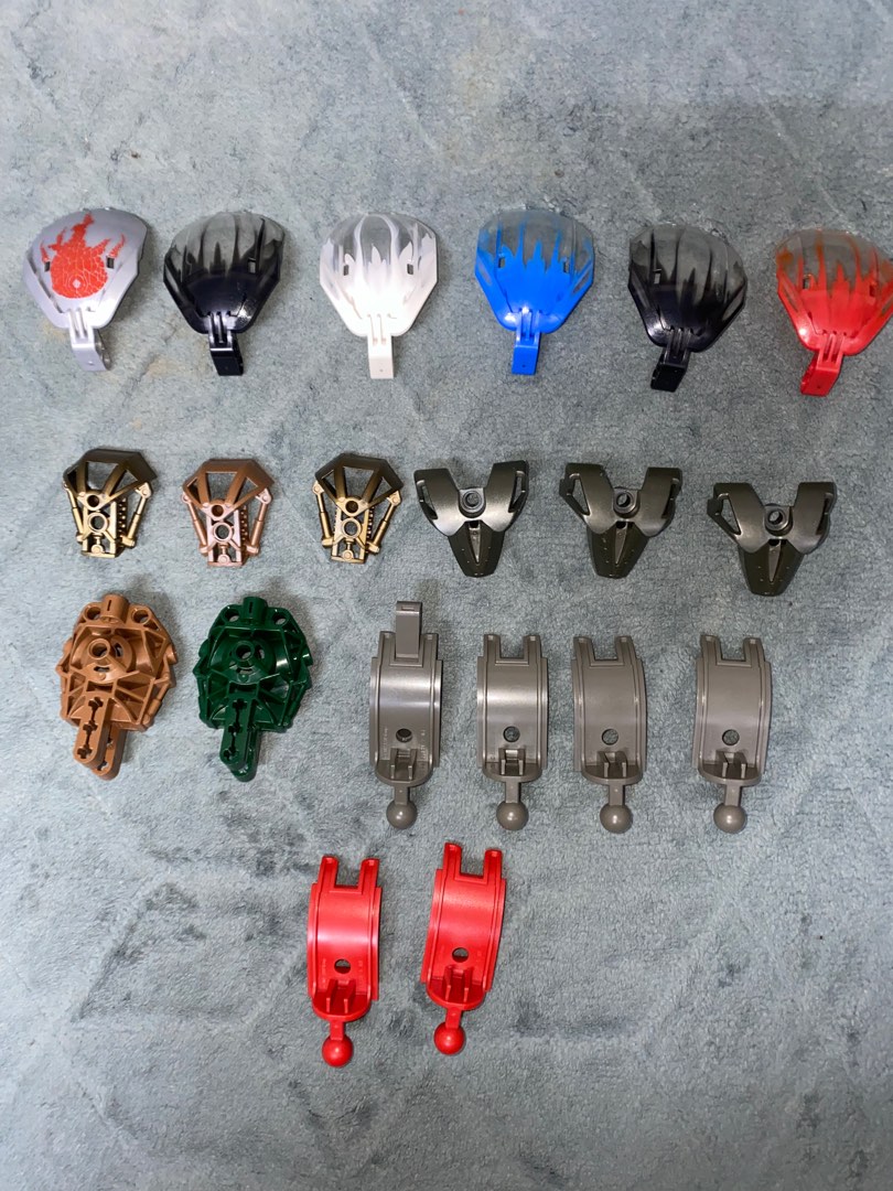 Lego Bionicle Parts, Hobbies & Toys, Toys & Games on Carousell