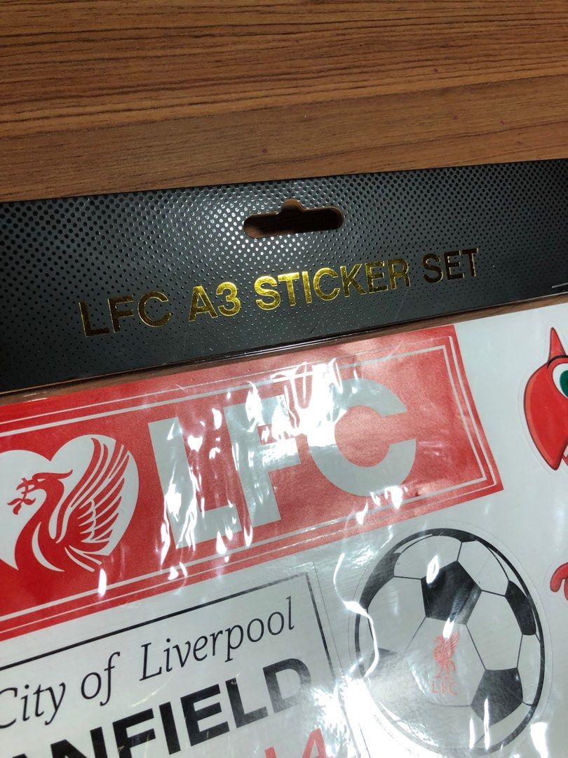 Liverpool FC A3 Sticker Set, Hobbies & Toys, Collectibles & Memorabilia ...