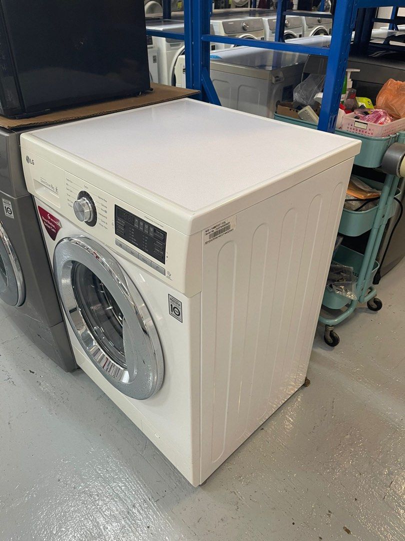 LG 8Kg Front Load Washer Machine ( WD1480TDT ), TV & Home Appliances ...