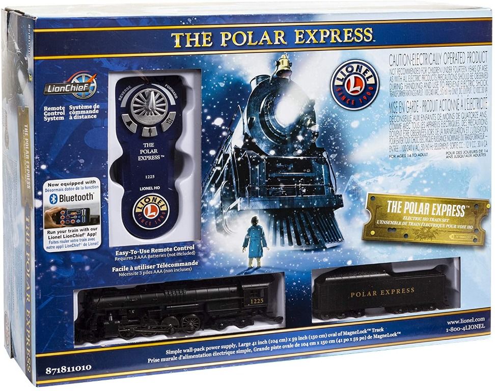 Lionel The Polar Express LionChief 2-8-4 Set with Bluetooth Capability ...
