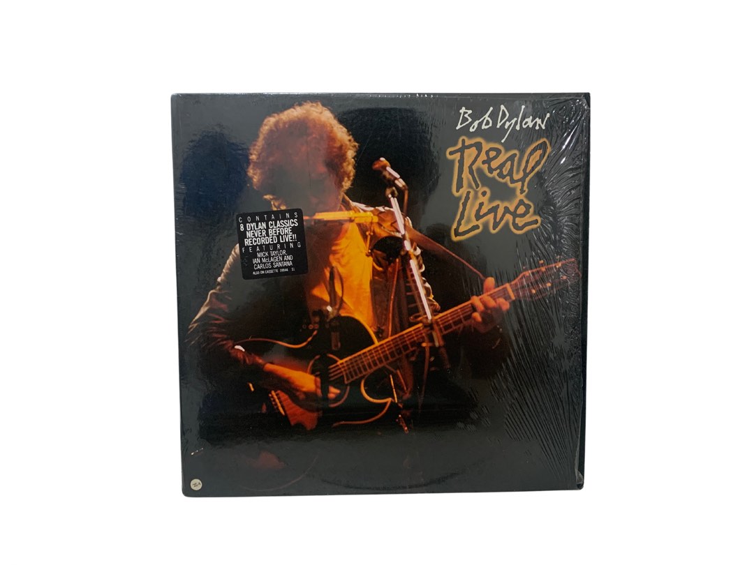 [LP] Real Live - Bob Dylan Plaka Vinyl Record on Carousell